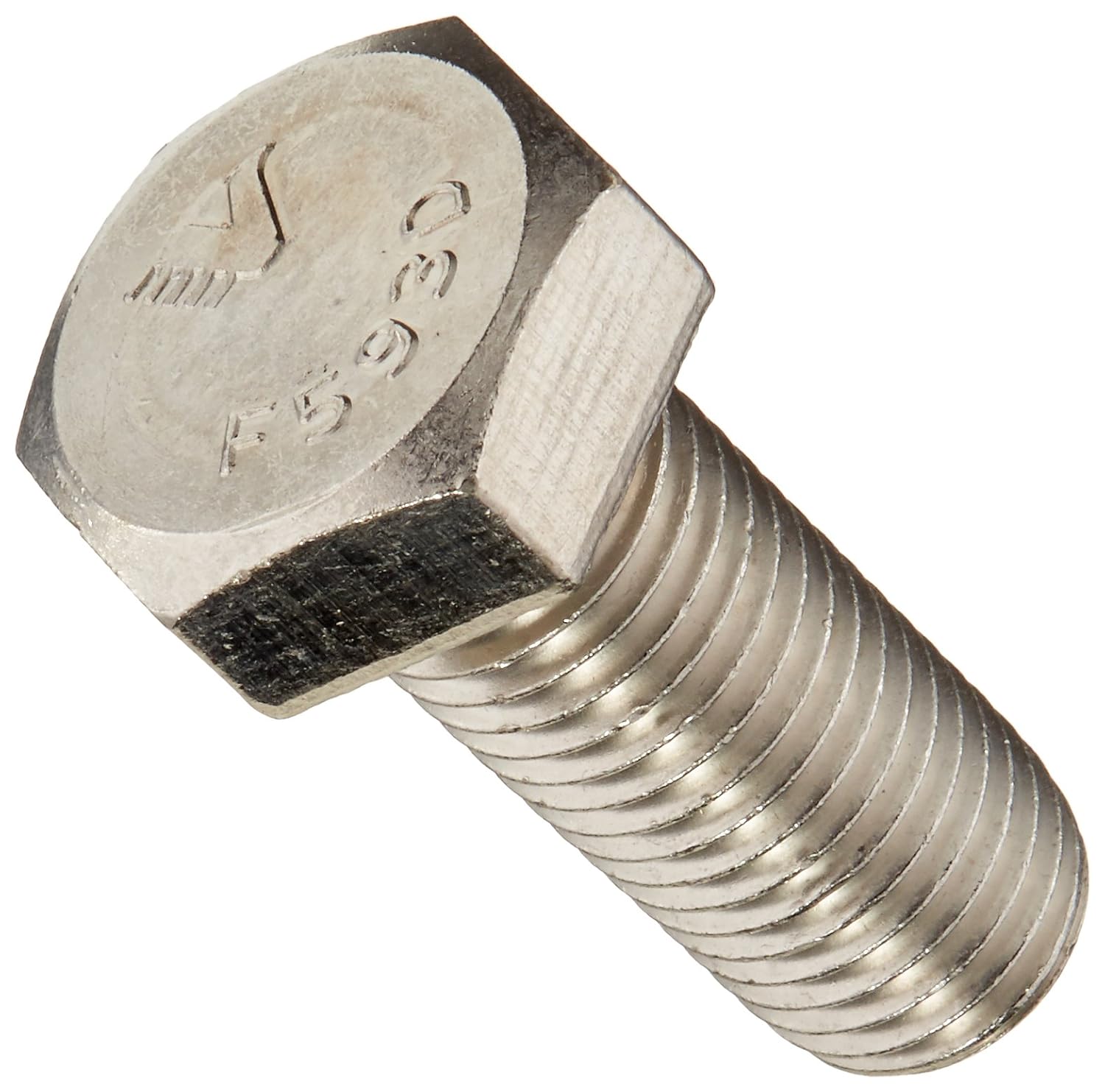 External Hex Drive 5 Length Meets ASME B18.2.1/ASTM F593 Hex Head 18-8 ...