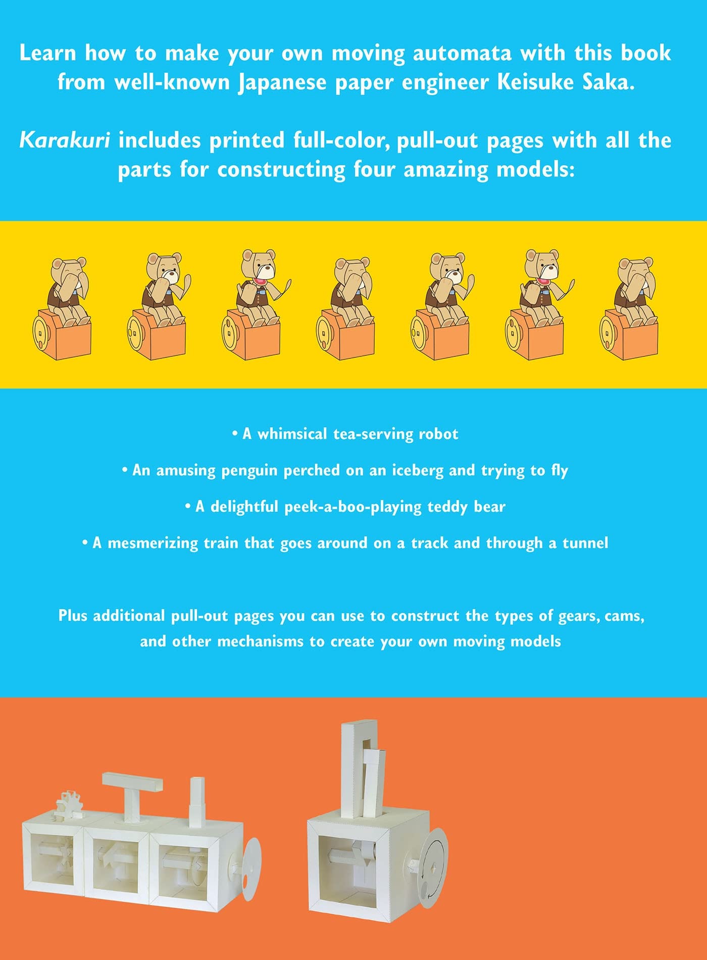 Mua Karakuri: How to Make Mechanical Paper Models That Move Karakuri ...