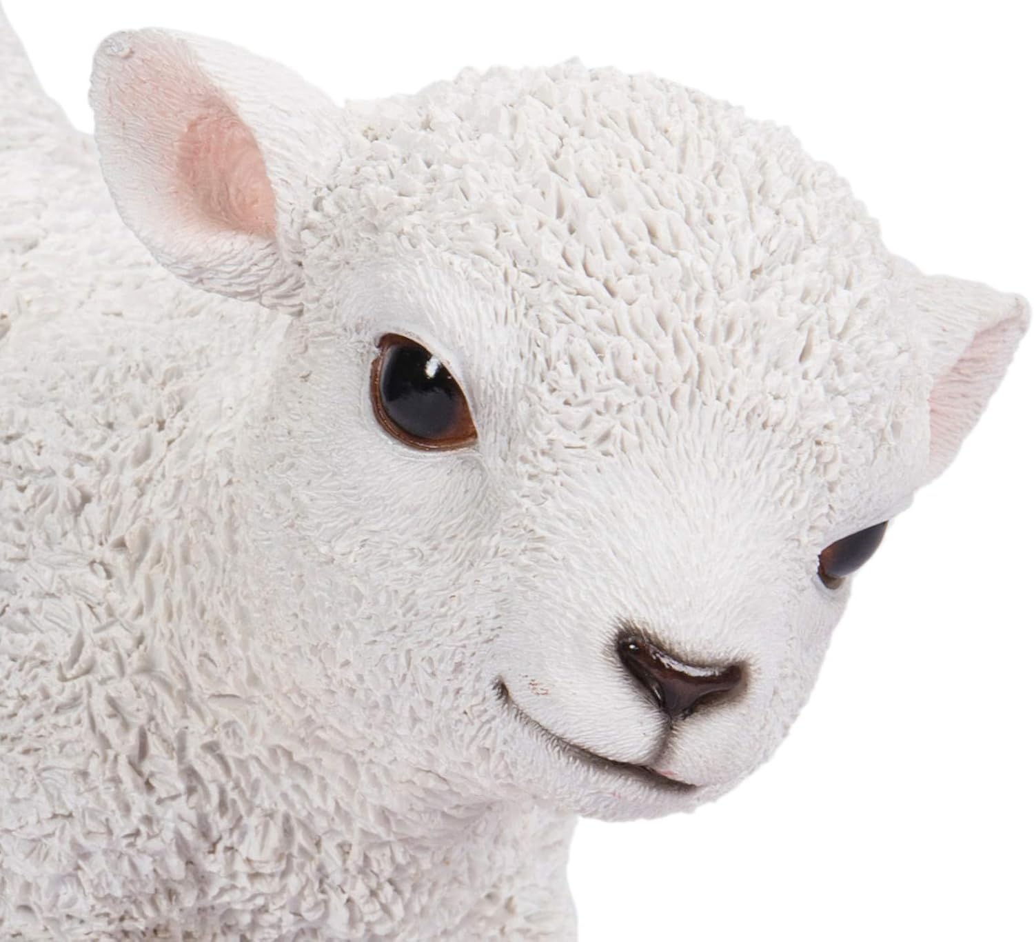 Frolicking Lamb Highly Detailed Home or Garden Decoration (RL-AT02-B ...