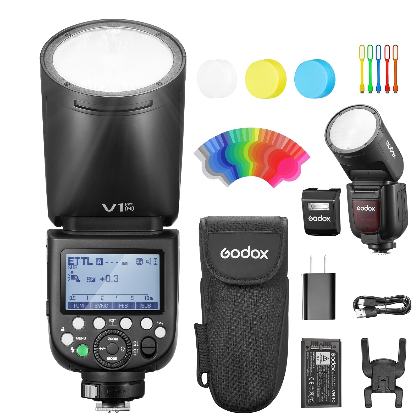 Mua Godox V1 Pro C Flash for Canon Cameras, V1ProU-C 2.4G Wireless HSS ...