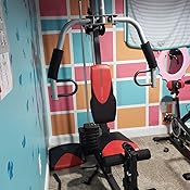 Amazon.com : Home Gym Weider 214 lb Stack, 300 lbs, exercise chart ...