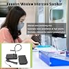 Window Intercom Dual Way Intercommunication Microphone Talk Through ...