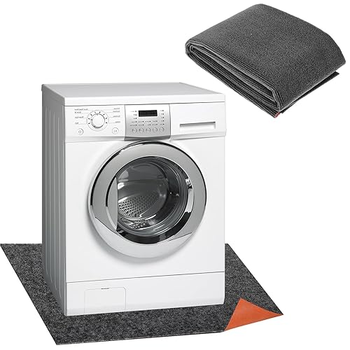 Washer Dryer Anti-Vibration Mat Thick Anti-Vibration Mat for Washer and ...
