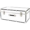 Amazon.com: Seward Trunk` 30" Storage Trunk (White) : Home & Kitchen