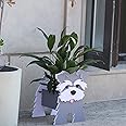 Amazon.com : Gochoi Schnauzer Gifts for Women,Schnauzer Dog Planter ...