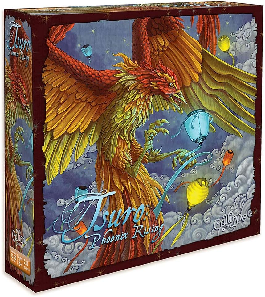 Calliope Games CLP120 Tsuro: Phoenix Rising, Mixed Colours – BigaMart