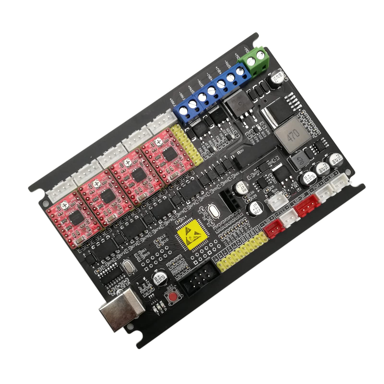 Mua Doesbot GRBL 1.1 A4988 4 Axis Stepper Motor Control Board with Isolation USB Driver Board ...