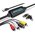 Amazon.com: Fulfalic VHS to Digital Converter -1080p USB 2.0 Capture ...