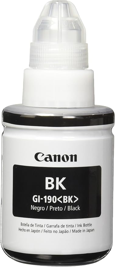 Canon CARCNN4700 Tanque de Tinta Gi, 190 BK, Negro: Amazon.com.mx ...
