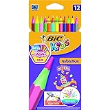BIC Kids Evolution ECOlutions Colouring Pencils 24 Pack: Amazon.co.uk: Office Products
