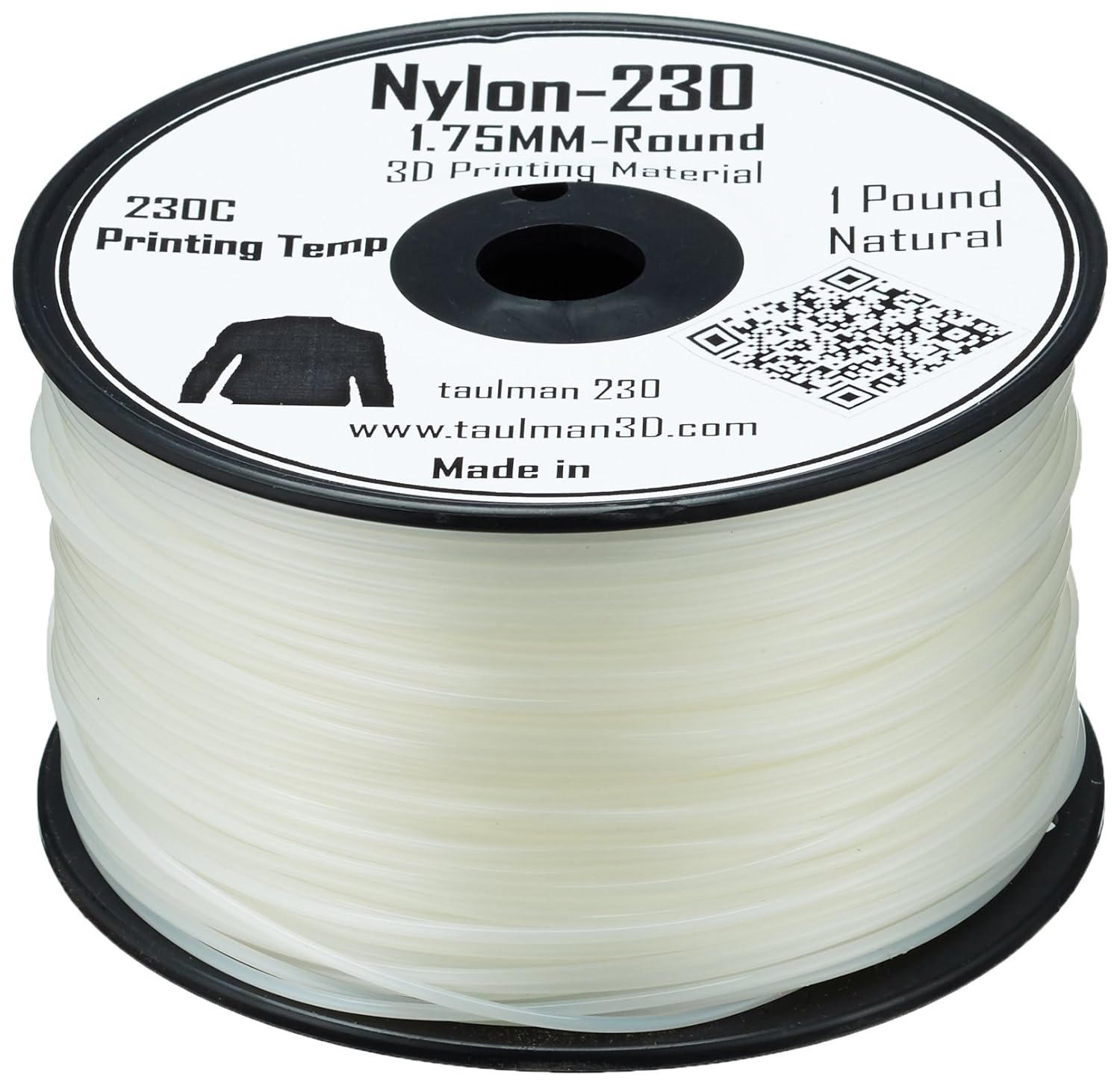 Taulman Nylon 230 Filament 1 75mm taulman-nylon-230-filament-1-75mm