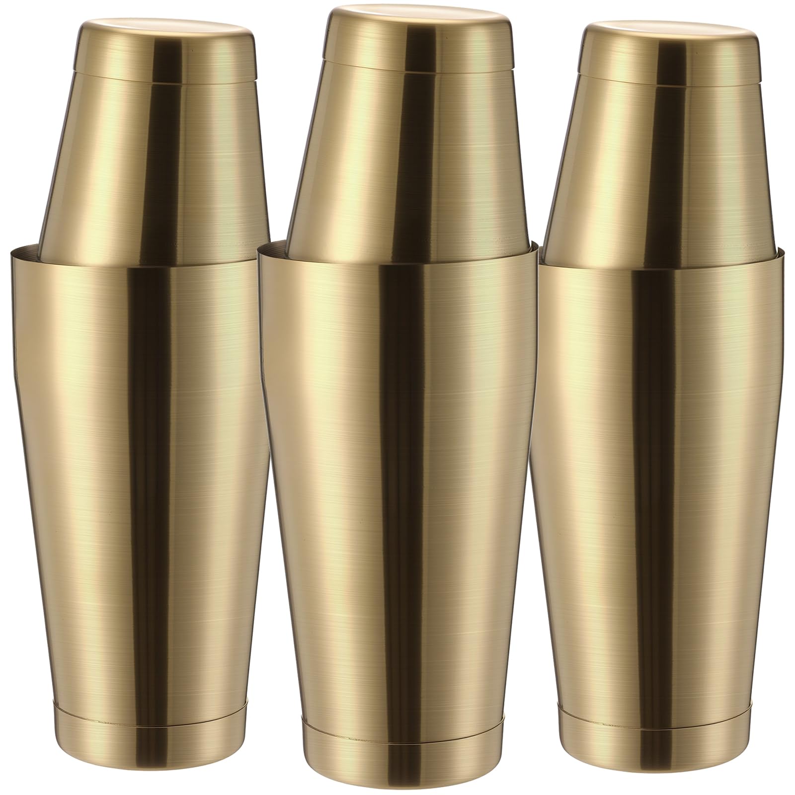 Sabary 6 Pcs Cocktail Shakers Professional Bar Shaker Boston Set ...