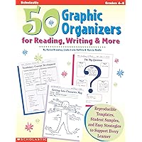 50 Graphic Organizers for Reading, Writing & More (Grades 4-8): Linda ...