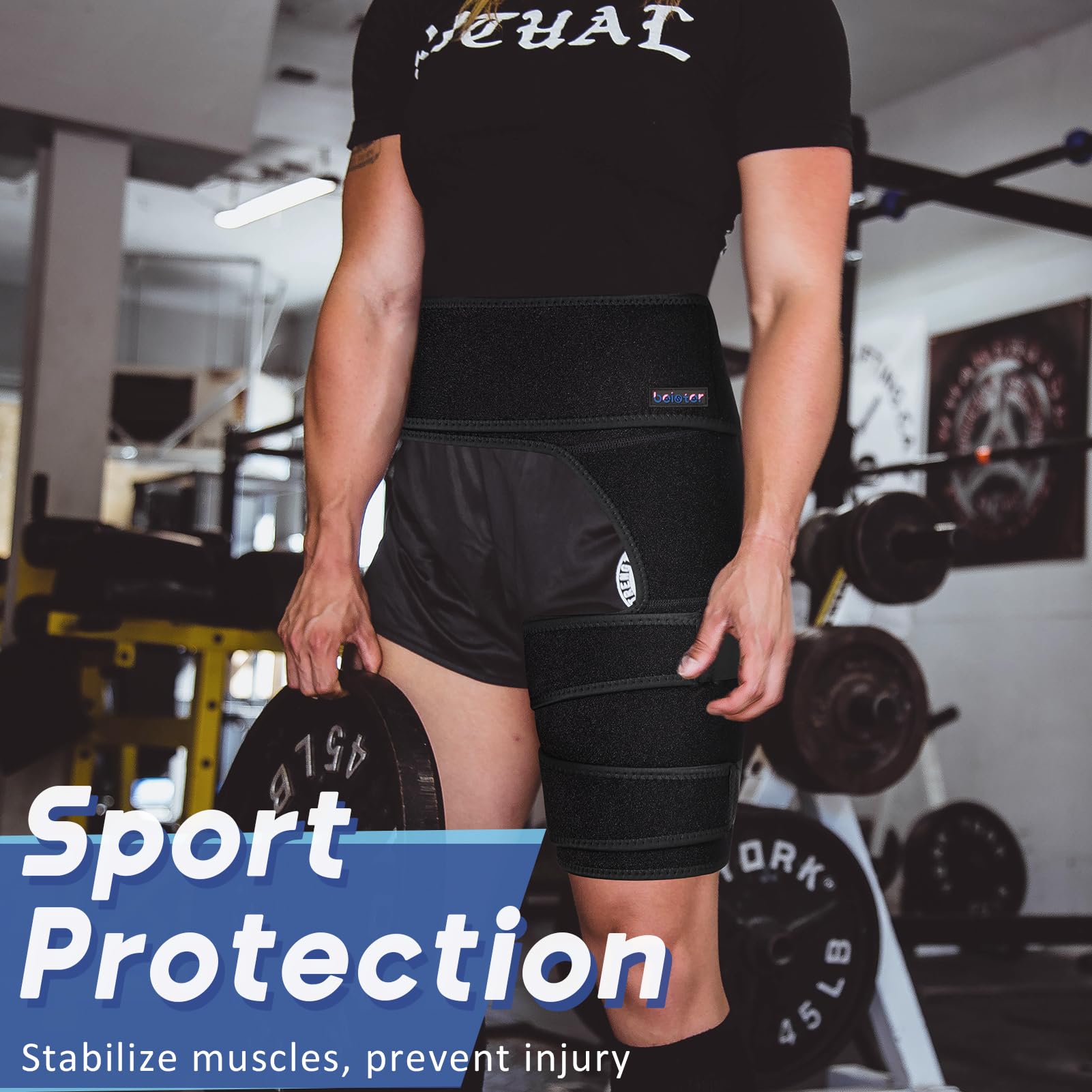 Mua beister Men and Women Adjustable Hip Groin Stabilizer and Hip Brace ...