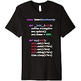 Amazon.com: Funny Coding Shirt - Python Class Eat Code Sleep Repeat T ...