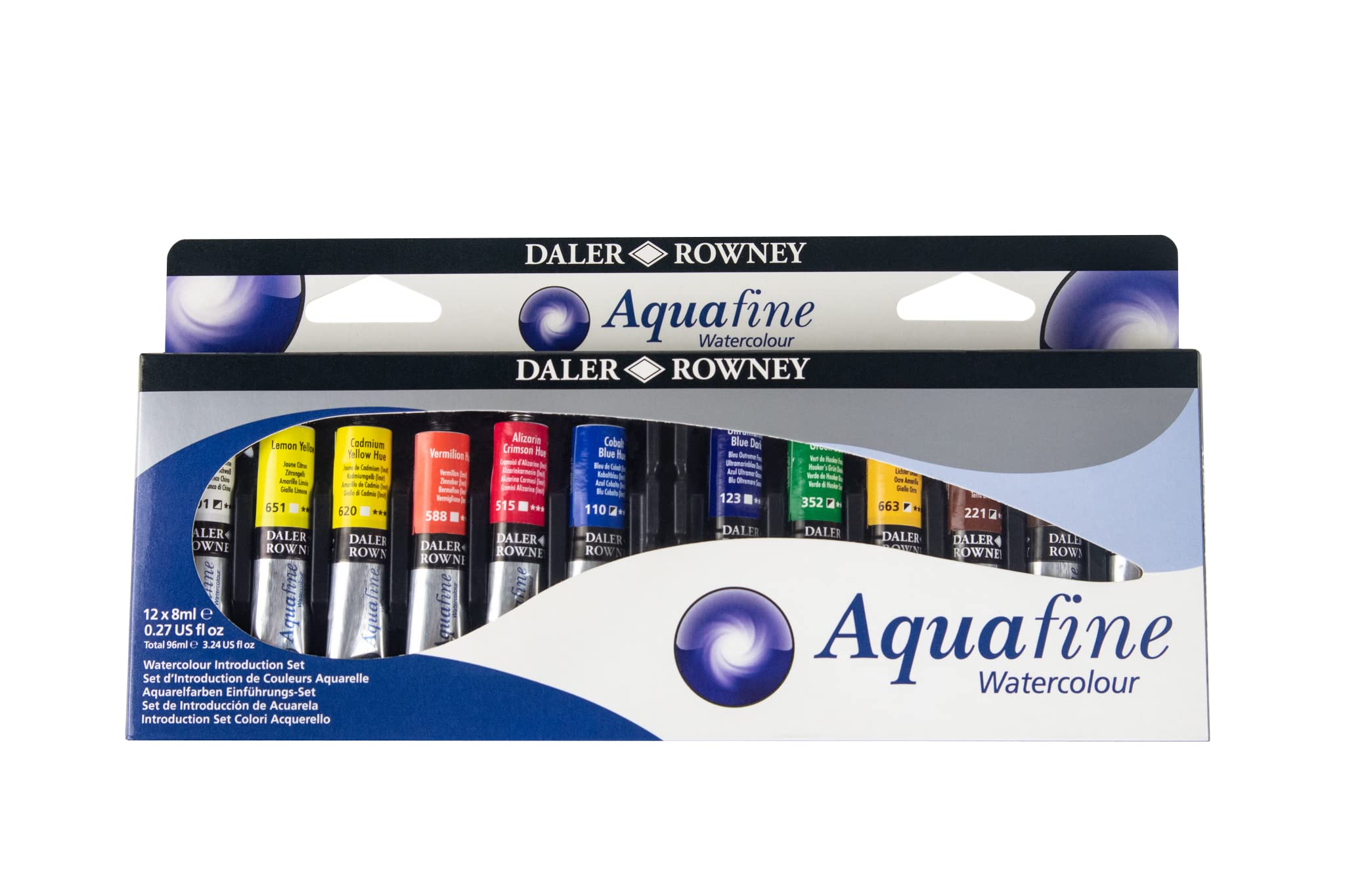 Mua Daler-Rowney Aquafine 12 Tube Watercolor Set - Water Color Paint ...