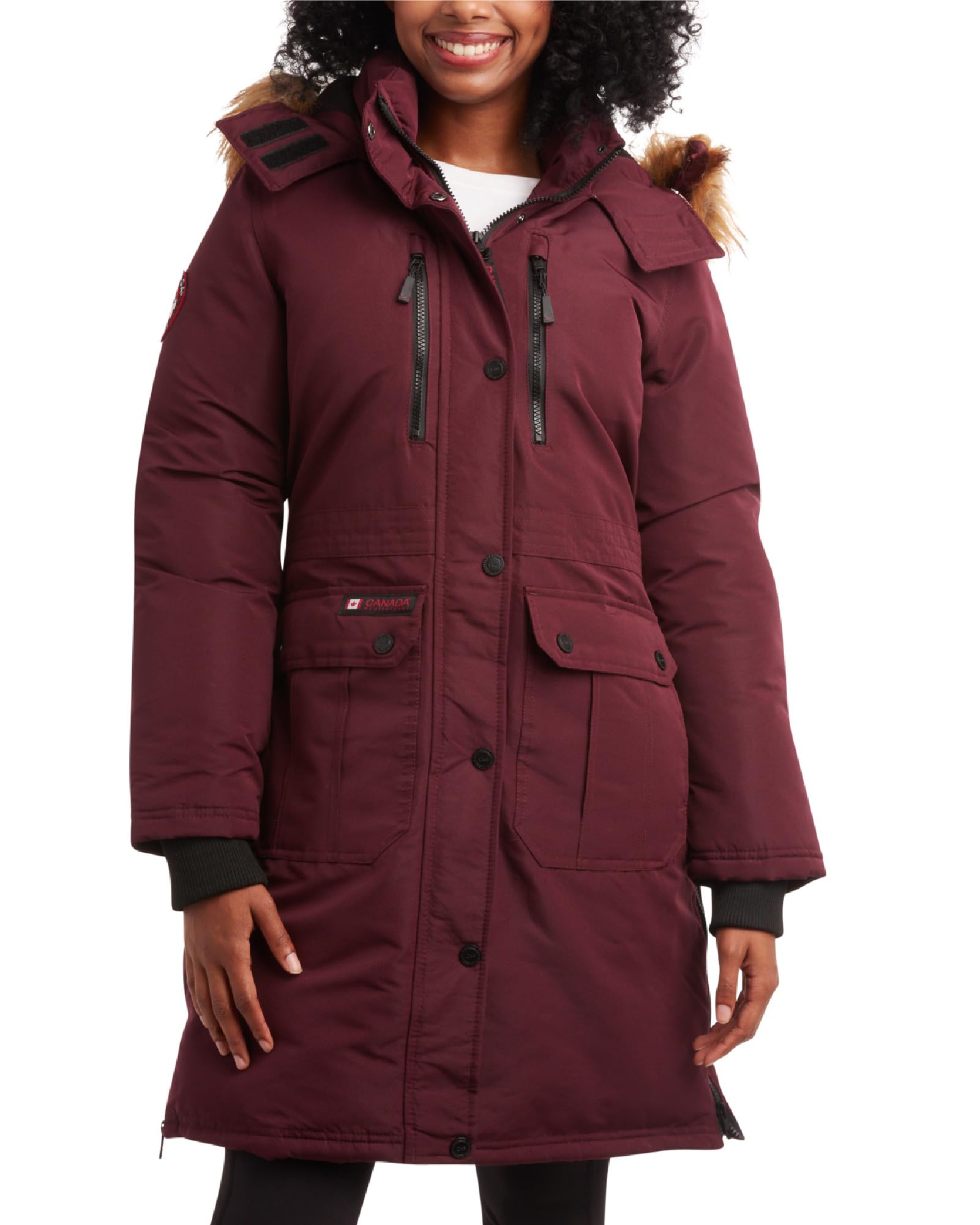 CANADA WEATHER GEAR Women's Winter Coat - Women's Parka and Long Winter ...