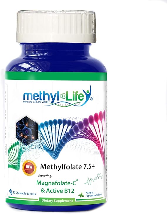 Amazon.com: Methyl-Life Pure L-Methylfolate 7.5mg, 3 Months Supply ...