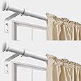 Amazon.com: Decorative Curtain Rods for Windows 28 to 50 Inch - 5/8 ...