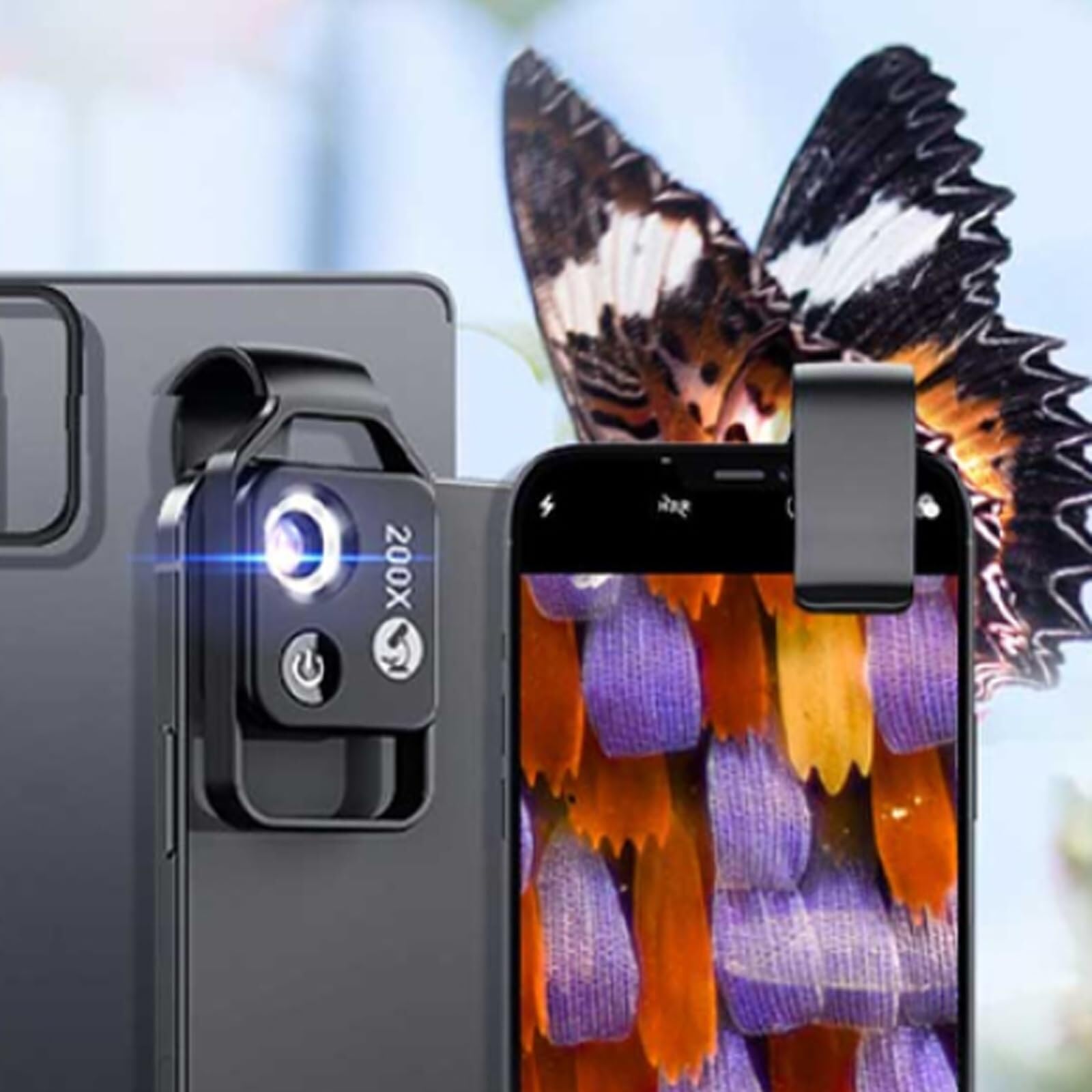 Mua Nanozoom 200x Magnification, Nanozoom Hi-Tech Clip-on Lens, 200x ...