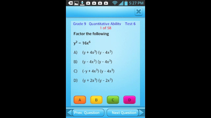 QVprep 9th grade Quantitative Maths Verbal English Ability Practice ...