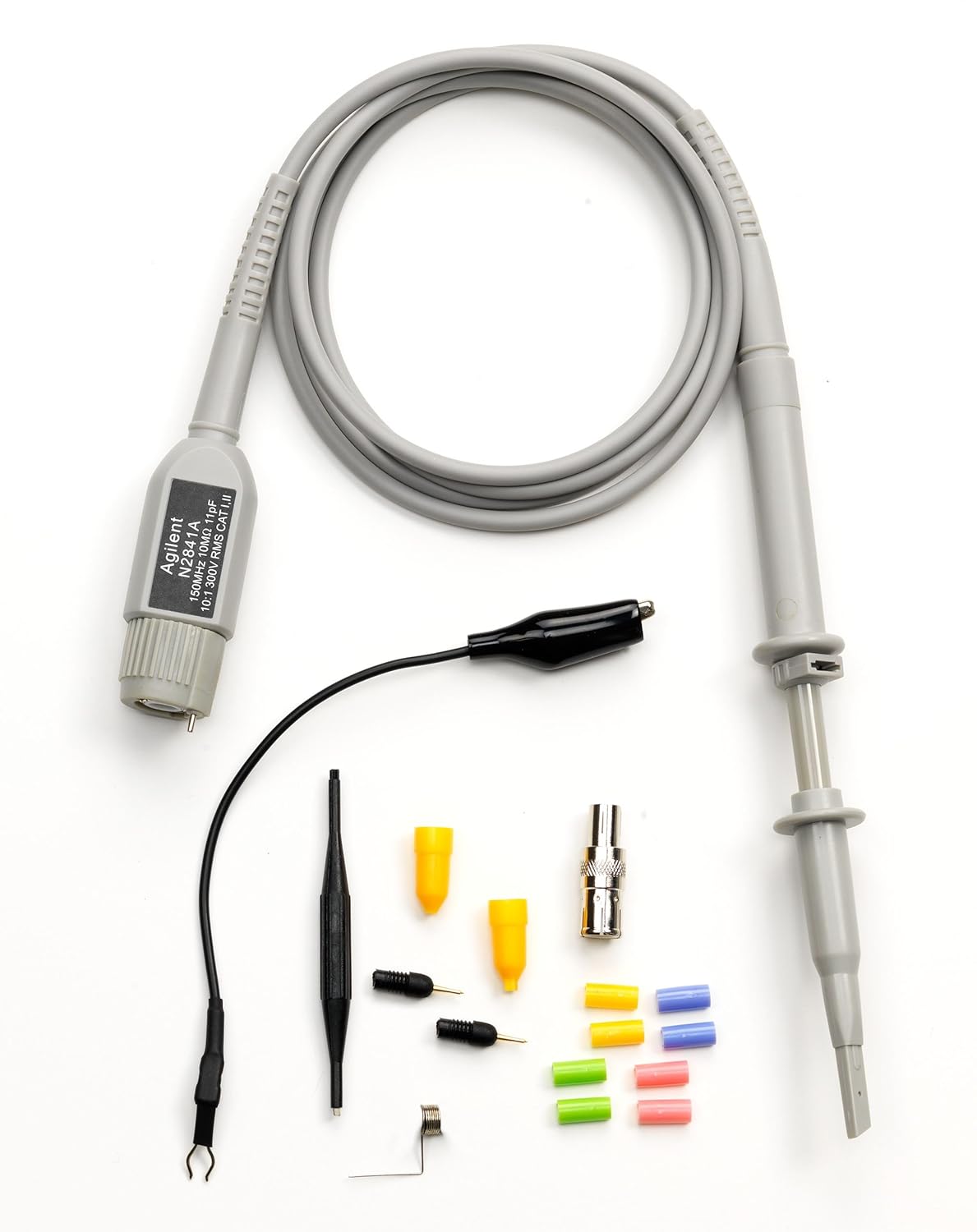 KEYSIGHT N2843A Passive Probe, 10:1, 500 MHz, 1.2 m: Amazon.com ...
