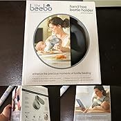 Amazon.com : The Beebo - Free Hand Baby Bottle Holder (Raspberry) : Baby