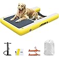 Amazon.com : Inflatable Dog Water Ramp Pool Float Floating Ladder Steps ...