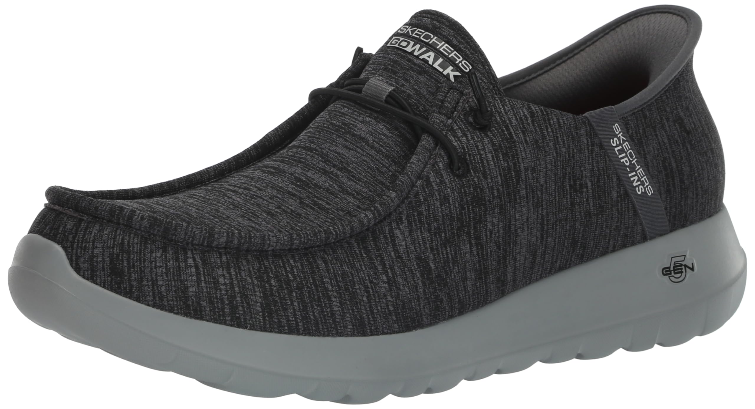 Skechers Men's Slip Ins Go Walk Max Free Hands Sneaker, Charcoal/Black ...