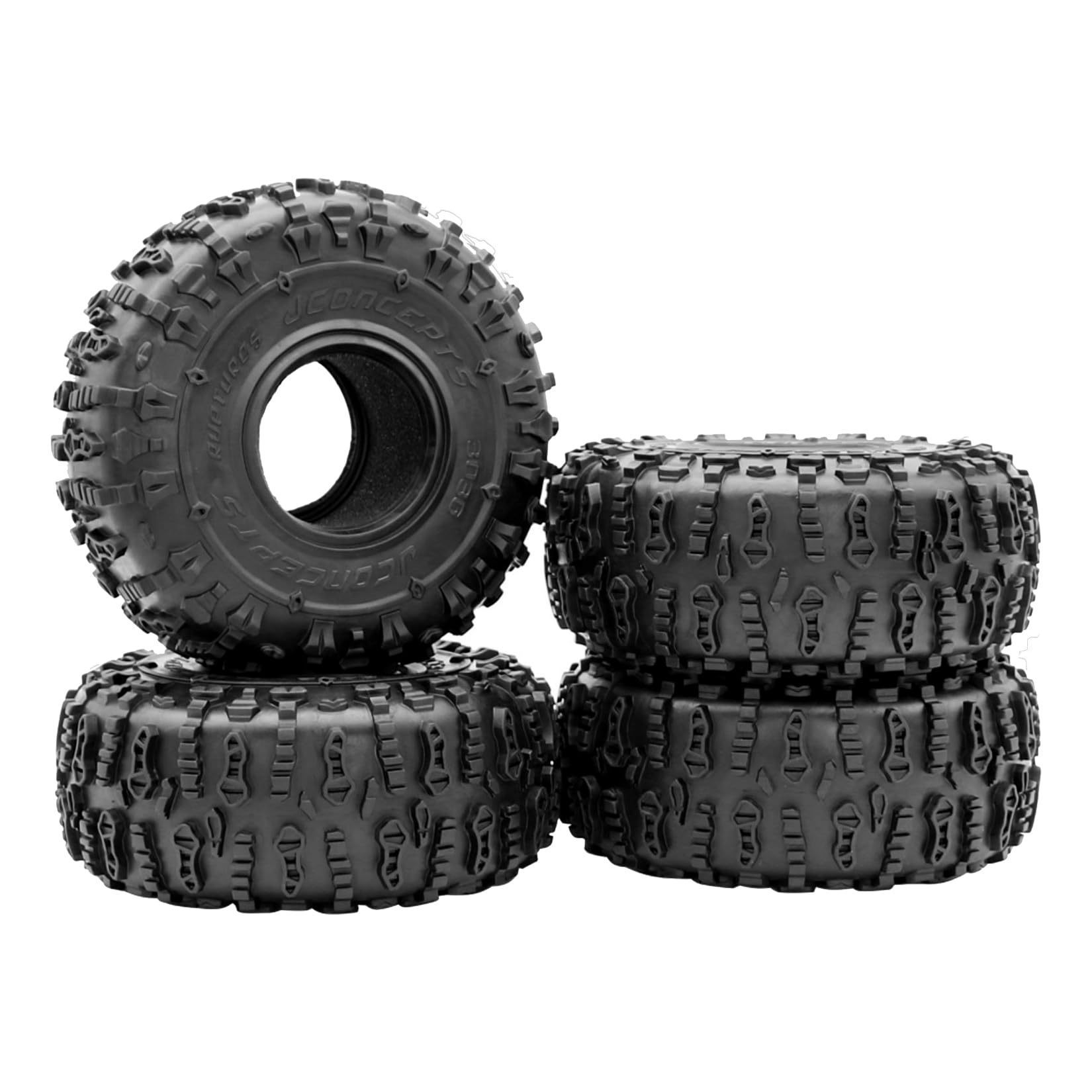 RXZIXYL RC Car 2.2Inch Rubber Tyre 150X65mm 2.2 Wheel Tires Set for 1/ ...