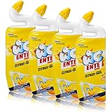 WC-Ente Flüssiger WC Reiniger, Mit Entenhals, Citrus-Duft, 750 ml, WC ...