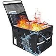 Amazon.com: File Box with Lock 5200°F with Heat Insulated,Fireproof Box ...
