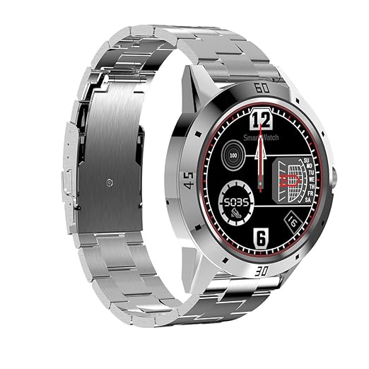 Opinioni e recensioni per N6 Smartwatch Cinturino in acciaio Argento