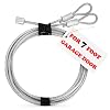 Garage Door Cables for 7 ft Door – 8 ft 6 inch Long, Heavy-Duty Steel ...