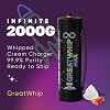 GreatWhip Whipped Cream Chargers, 3.3L Tanks, 2000g Whip Cream Charger ...