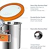 BACOENG 3 Gallon Tempered Glass Lid Vacuum Chamber, Stainless Steel ...