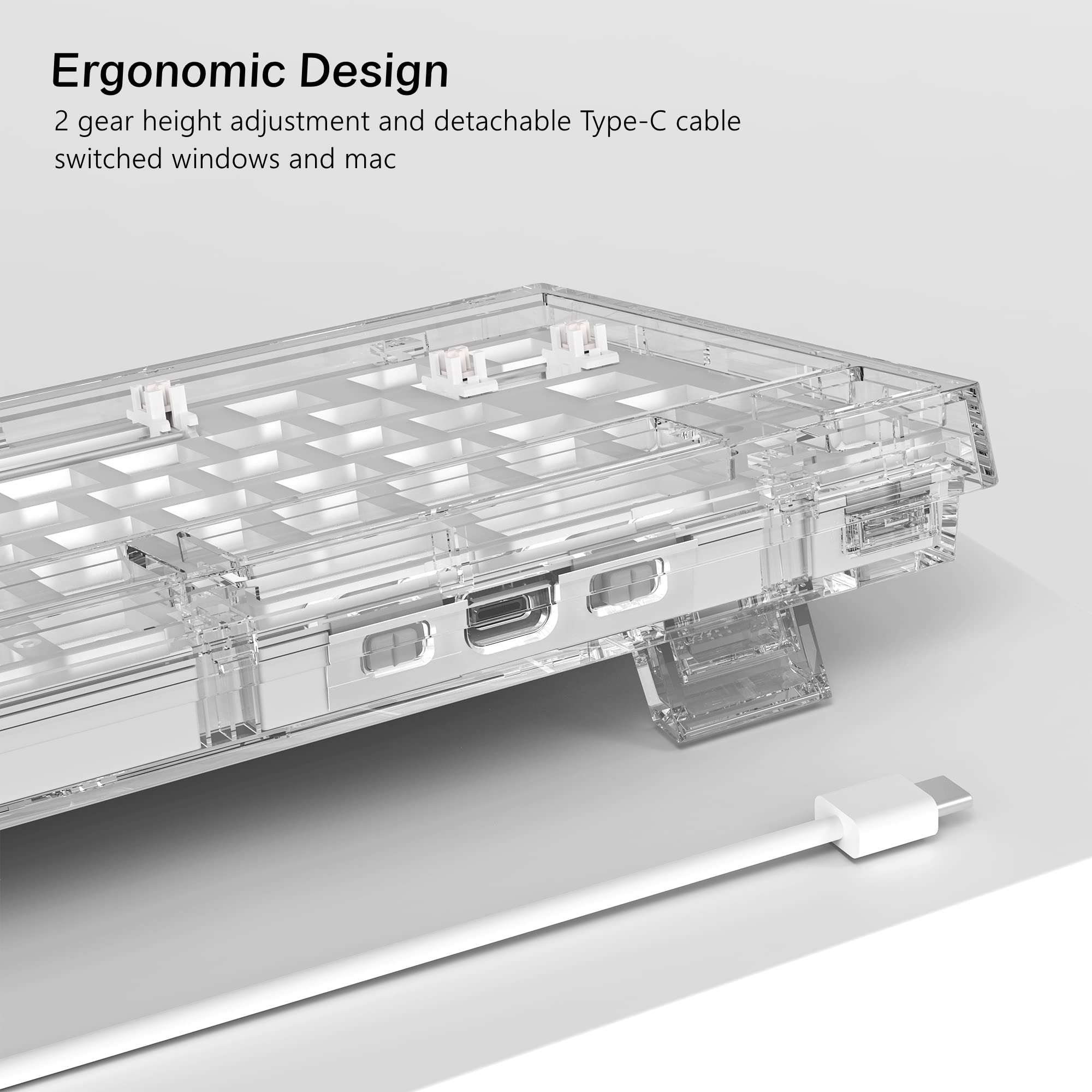 Mua Womier 75% Custom Keyboard Kit- Gasket Mount Mechanical Gaming ...