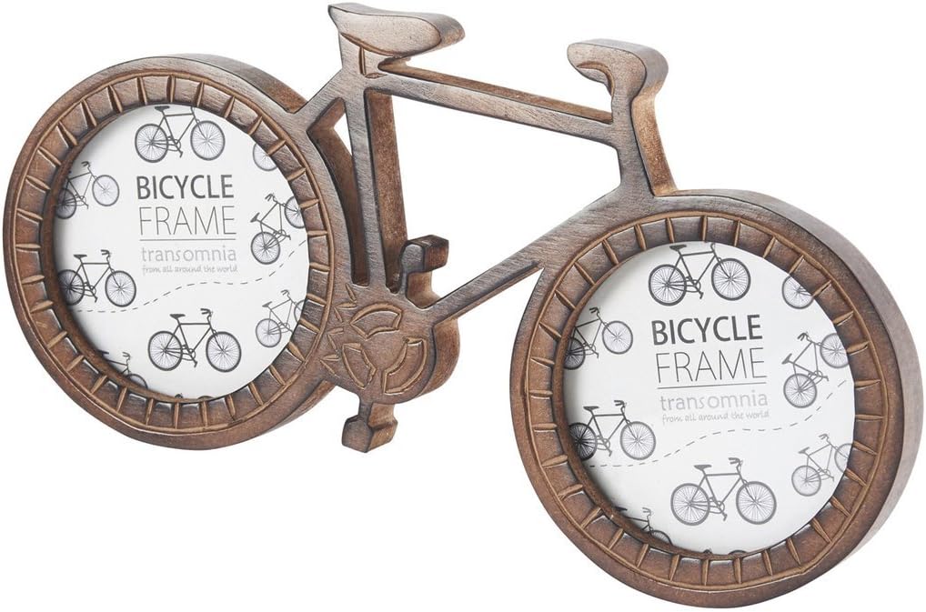 Bicycle Photo Frame - Made From Wood: Amazon.co.uk: Sports & Outdoors