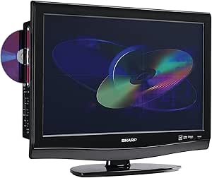 Amazon.com: Sharp LC22DV27UT 22-Inch LCD HDTV with Built-In DVD Player ...