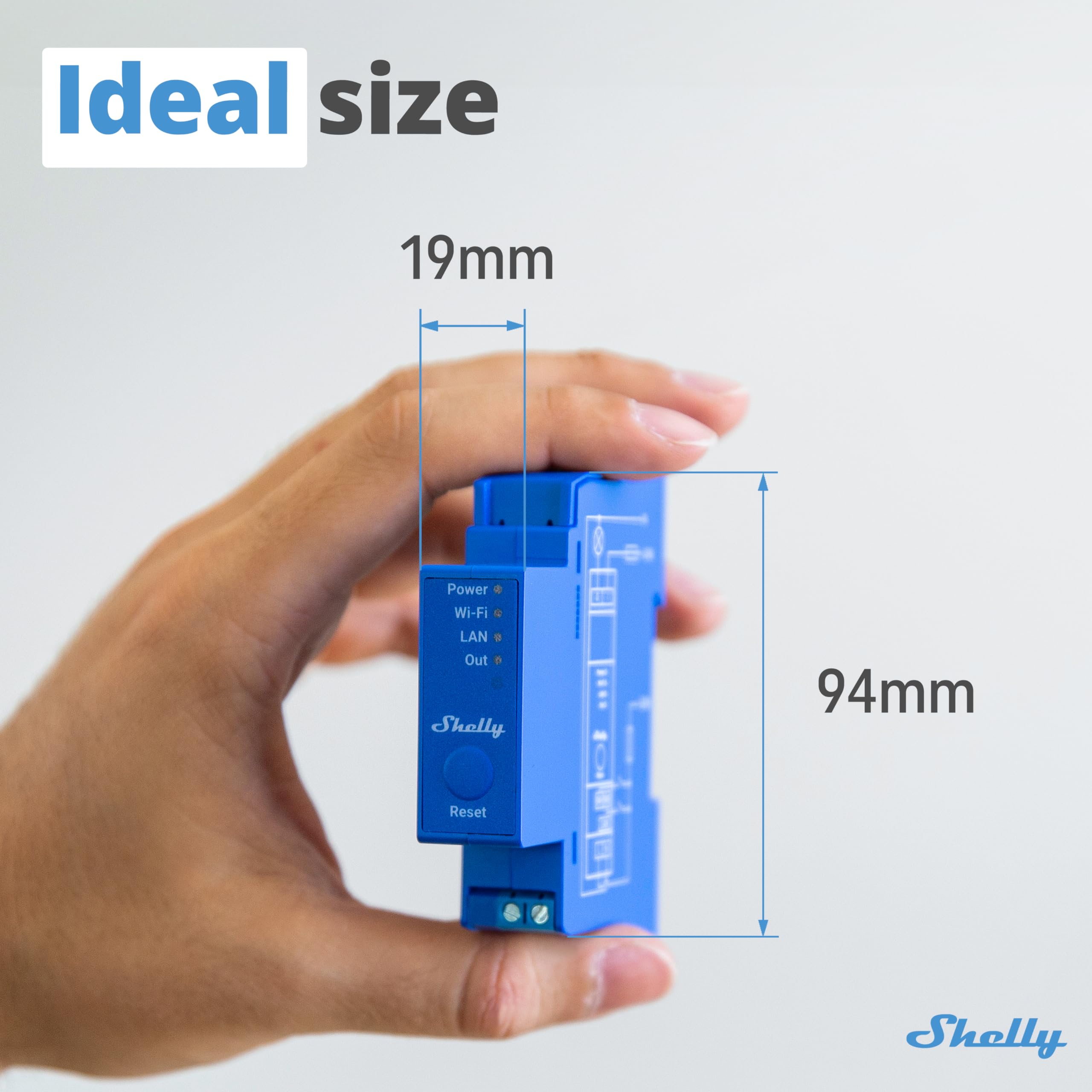 Mua Shelly Pro 1 | Wi-Fi & LAN, 1-Channel Smart Relay Switch | Home ...