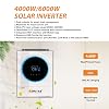 atrina katrina Solar 6000W Solar Inverter, Hybrid Solar Inverter, 24VDC ...