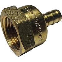 1 Piece XFITTING 3/8" Pex x 1/2" Female NPT Adapter - - Amazon.com
