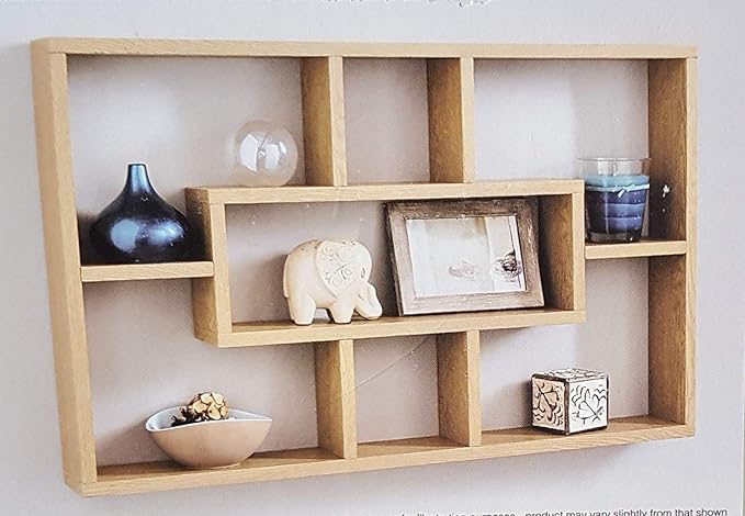 Lokken Stylish And Attractive Space Saving Multi-Compartment Wall Shelf ...