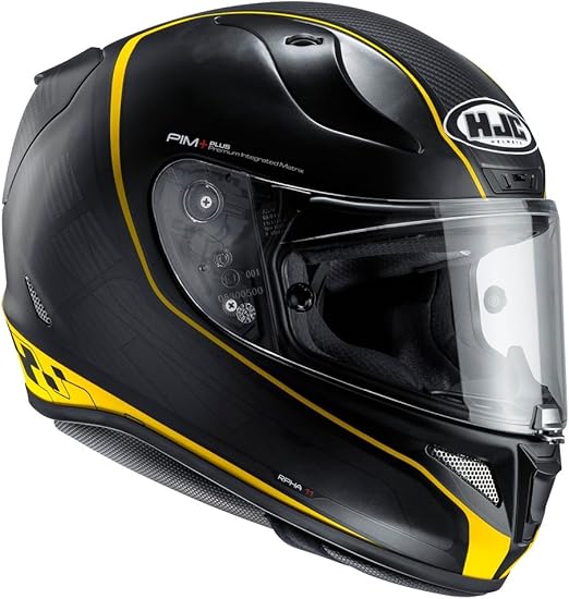 HJC RPHA11 RPHA-11 Full Face Motorbike Motorcycle Helmet Riberte Black ...