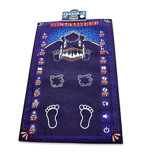 oiakus Praying Mats Smart Muslim Prayer Rug, Electronic Islamic Prayer ...