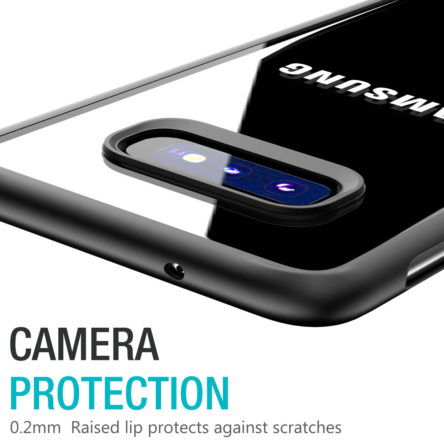 TOZO for Samsung Galaxy S10e Case 5.8 Inch (2019) Hybrid PC+TPU Soft ...