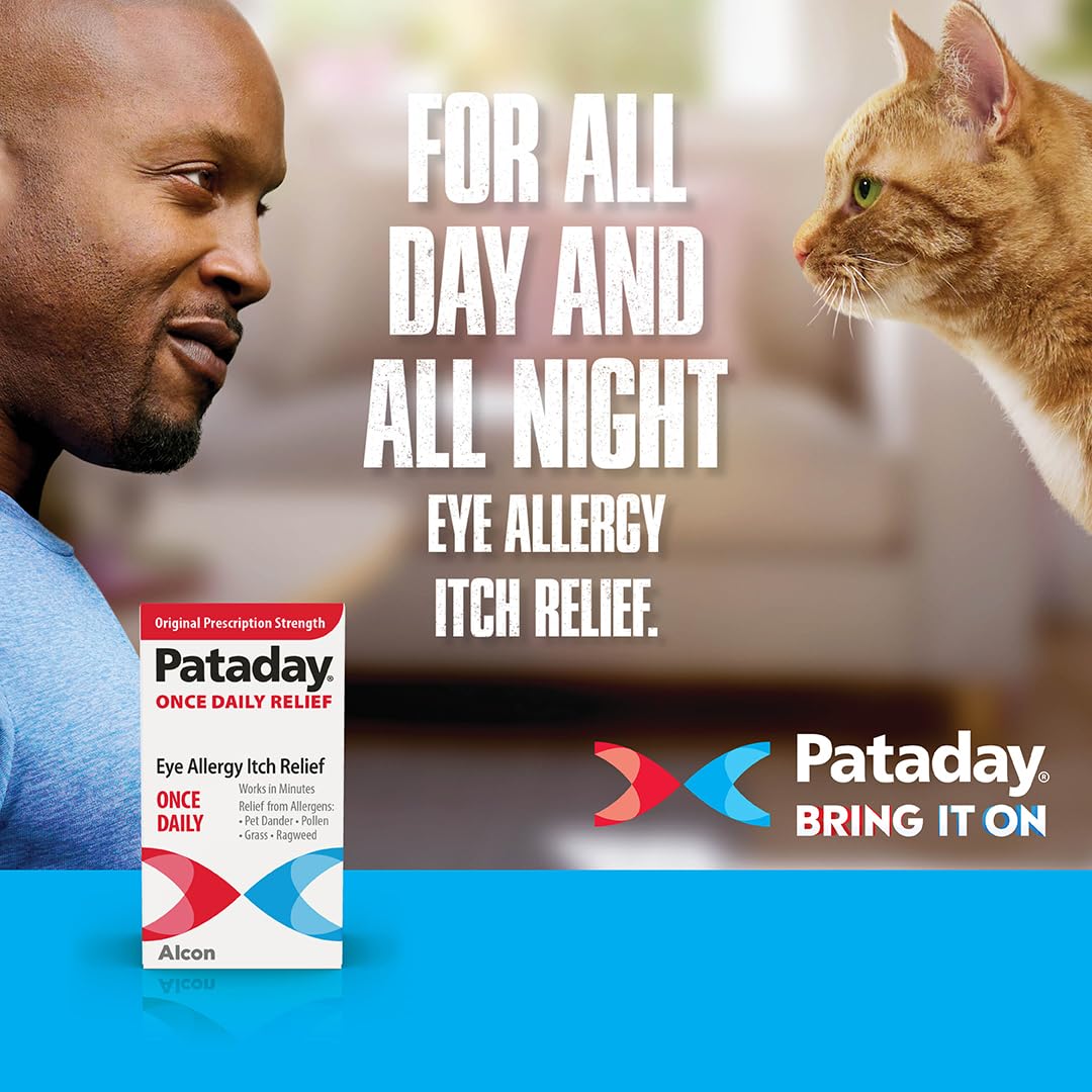Mua Pataday Once Daily Relief Allergy Eye Drops by Alcon, for Eye ...