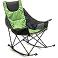 Amazon.com: SUNNYFEEL Oversized Rocking Camping Chair, Fully Padded ...