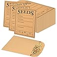 Amazon.com : 150pcs Seed Saving Envelopes, 4.7x3.1 Inch Reusable Seed ...