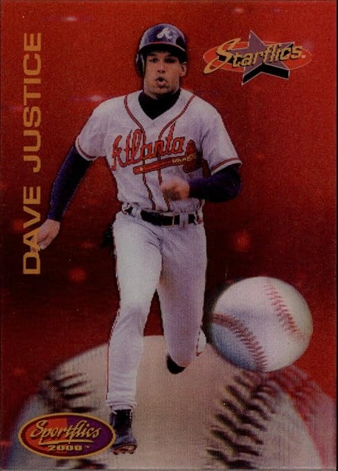 Amazon.com: 1994 Sportflics Baseball Card #192 David Justice ...